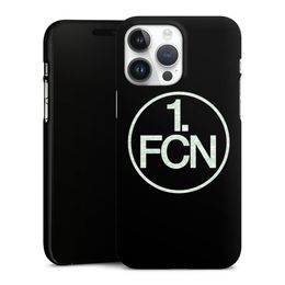 DeinDesign iPhone 14 Pro Max Handy Premium Case Smartphone Handyh&uuml;lle Schutzh&uuml;lle matt 1. Fc N&uuml;rnberg Logo 1. Fcn Premium Case