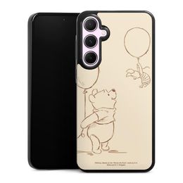 DeinDesign Galaxy A55 5G Handy Slim Case extra d&uuml;nn Silikon Handyh&uuml;lle schwarz H&uuml;lle Disney Official Licensed Product Winnie The Pooh Silikon Slim Case