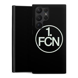 DeinDesign Galaxy S23 Ultra Handy Premium Case Smartphone Handyh&uuml;lle Schutzh&uuml;lle matt 1. Fc N&uuml;rnberg Logo 1. Fcn Premium Case