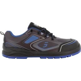 Sicherheitsschuh SAFETY JOGGER WORKS "Cador" Gr. 38, schwarz (schwarz, blau), 38, Obermaterial: 100% Textilmaterial TEXMAT., Schuhe