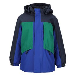 ZIGZAG Ski-/ Snowboardjacke "Arctic" in Blau/ Gr&uuml;n - 46% | Gr&ouml;&szlig;e 128 | Kinder-outdoor-jacken