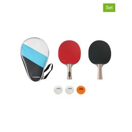 Hudora 5tlg. Tischtennisset "Tournament" in Bunt - 14% | Damen-outdoor-ausruestung