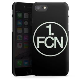 DeinDesign iPhone SE (2020) Handy Premium Case Smartphone Handyh&uuml;lle Schutzh&uuml;lle matt 1. Fcn Logo 1. Fc N&uuml;rnberg Premium Case