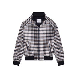 Wolljacke AQUASCUTUM ACTIVE "STRETCH HARRINGTON Herren", Herren, Gr. L, club check, Softshell, 84% Nylon, 16% Elasthan, normal normal, Jacken, Blousonjacke Herren, leichte Jacke, Sportjacke, Wetterjacke, Sale