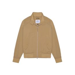 Wolljacke AQUASCUTUM ACTIVE "STRETCH HARRINGTON Herren", Herren, Gr. L, khaki, Softshell, 84% Nylon, 16% Elasthan, normal normal, Jacken, Blousonjacke Herren, leichte Jacke, Sportjacke, Wetterjacke, Sale