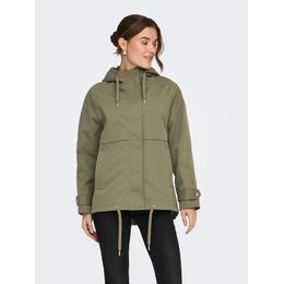 Only &Uuml;bergangsjacke "Orchid" in Khaki - 45% | Gr&ouml;&szlig;e L | Damenjacken