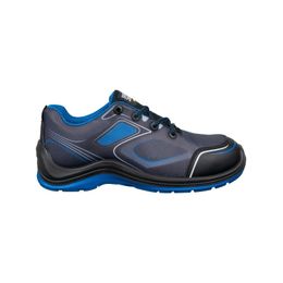 Sicherheitsschuh SAFETY JOGGER WORKS "Flow low" Gr. 40, schwarz (schwarz, blau), 40, Obermaterial: 100% Textilmaterial TEXMAT., Schuhe