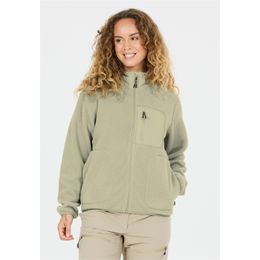 Fleecejacke WHISTLER "Felis", Damen, Gr. 36, khaki, 100% Polyester, unifarben, normal, ohne Ausschnitt, Jacken Fleecejacke, in atmungsaktiver Qualit&auml;t