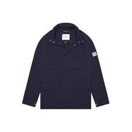 Wolljacke AQUASCUTUM ACTIVE "STRETCH M-65 Herren", Herren, Gr. L, navy, Softshell, 84% Nylon, 16% Elasthan, normal normal, Jacken, Parkajacke Herren, leichte Jacke, Wetterjacke, Outdoor, Sale