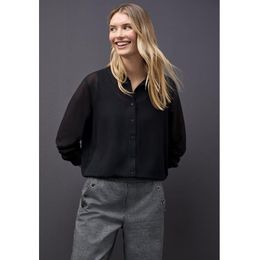 Street One Bluse in Schwarz - 52% | Gr&ouml;&szlig;e 44 | Damen-blusen