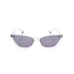 Polaroid Damen-Sonnenbrille in Transparent/ Grau - 65% | Gr&ouml;&szlig;e 57 | Damen-brillen