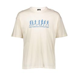 New Balance Shirt in Creme - 65% | Gr&ouml;&szlig;e M | Damen-outdoor-tops-shirts