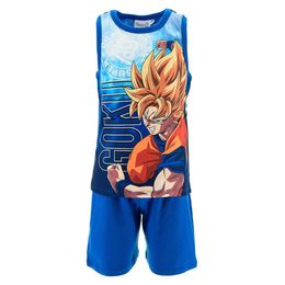 Dragon Ball Pyjama "Dragon Ball" in Blau/ Bunt - 50% | Gr&ouml;&szlig;e 98 | Kinder-waesche