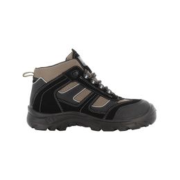 Sicherheitsschuh SAFETY JOGGER WORKS "Climber" Gr. 39, schwarz (schwarz, grau), 39, Obermaterial: 100% Rindsleder Leather cow., Schuhe