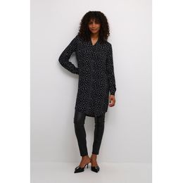 Kaffe Kleid in Schwarz/ Wei&szlig; - 68% | Gr&ouml;&szlig;e 36 | Damen-kleider