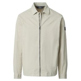 Sommerjacke Casamoda "Casamoda Sommerjacke uni", Herren, Gr. L, beige, 98% Baumwolle, 2% Elasthan, Jacken