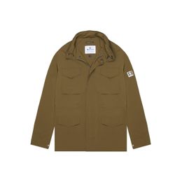 Wolljacke AQUASCUTUM ACTIVE "STRETCH M-65 Herren", Herren, Gr. L, army gr&uuml;n, Softshell, 84% Nylon, 16% Elasthan, normal normal, Jacken, Parkajacke Herren, leichte Jacke, Wetterjacke, Outdoor, Sale