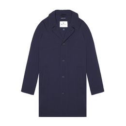 Parka AQUASCUTUM ACTIVE "STRETCH CABAN. Herren", Herren, Gr. L, navy, Softshell, 84% Nylon, 16% Elasthan, normal normal, Jacken Parka, Kurzparka Herren, leichte Jacke, Kurzmantel, &Uuml;bergangsjacke, Sale