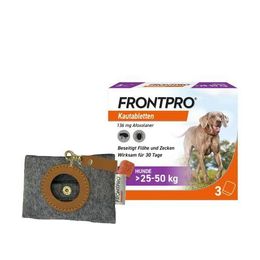 Frontpro 136 mg Kautabletten f.Hunde >25-50 kg + Kotbeutel 1 St