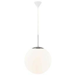 Nordlux H&auml;ngeleuchte, Wei&szlig;, Glas, rund,rund, 25 cm, Lampen & Leuchten, Innenbeleuchtung, H&auml;ngelampen, Pendelleuchten