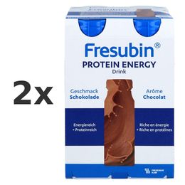 Fresenius 2x Fresubin Protein Energy Drink Schokolade Trinkfl. Set 4 St