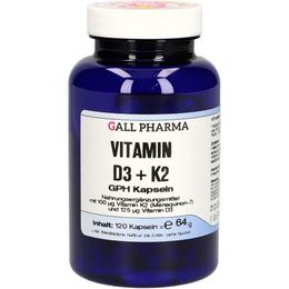 Hecht-Pharma Vitamin D3+K2 Gph Kapseln 120 St