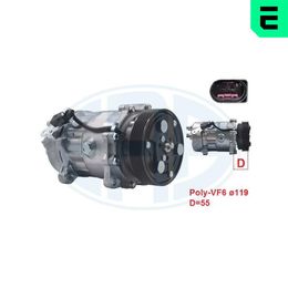 ERA Kompressor, Klimaanlage 670030 f&uuml;r Ford