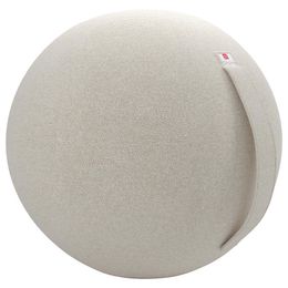 Stylife Sitzball Scooby, Beige, Textil, F&uuml;llung: Luftkern, Oeko-Tex&reg; Standard 100, Wohnzimmer, Hocker, Sitzs&auml;cke