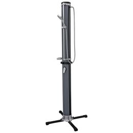 Bestway Solardusche, Schwarz, Metall, Kunststoff, 35 L, 62x218x62 cm, SGS-gepr&uuml;ft, Freizeit, Pools und Wasserspa&szlig;, Gartenduschen