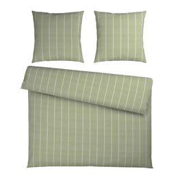 Bettw&auml;sche Tyline XXL Lindgr&uuml;n ca. 200x200cm