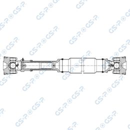 GSP Gelenkwelle, Achsantrieb ps901826 f&uuml;r TOYOTA