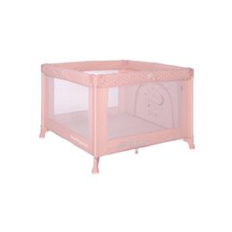 Lorelli Reiselaufstall Sunny, faltbar, seitliche &Ouml;ffnung, Matratze, Tragetasche pink