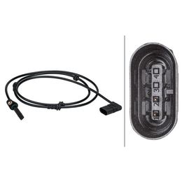Hella Sensor, Raddrehzahl 6pu012679451 Vorderachse f&uuml;r Mercedes