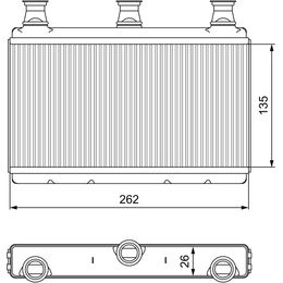 Valeo W&auml;rmetauscher, Innenraumheizung 811537 f&uuml;r BMW (BRILLIANCE)