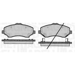 MAGNETI MARELLI Bremsbelagsatz, Scheibenbremse 363916060211 f&uuml;r Audi Chrysler DODGE JEEP
