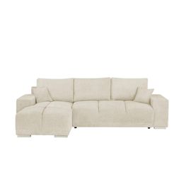 Ecksofa mit Schlaffunktion Barco beige Ma&szlig;e (cm): B: 296 H: 89 T: 182.0 Sofas > Sofas nach Material > Stoffsofas &raquo; Sofa DE