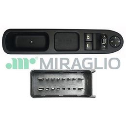 MIRAGLIO Schalter, Fensterheber 121pgp76003 vorne links f&uuml;r Peugeot