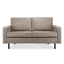 KONSIMO Einzelsofa Invia grau Ma&szlig;e (cm): B: 164 H: 87 Sofas > Sofas nach Material > Ledersofas &raquo; Sofa DE