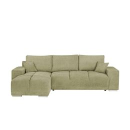 Ecksofa mit Schlaffunktion Barco gr&uuml;n Ma&szlig;e (cm): B: 296 H: 89 T: 182.0 Sofas > Sofas nach Material > Stoffsofas &raquo; Sofa DE