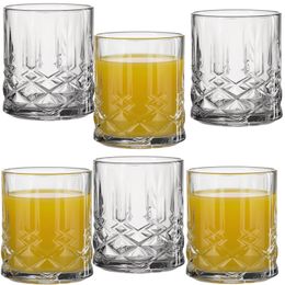 Ritzenhoff & Breker Gl&auml;ser-Set RITZENHOFF & BREKER "Capri", transparent, B:9,5cm H:8cm &Oslash;:9,5cm, Glas, Trinkgef&auml;&szlig;e, je 350 ml