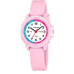 Quarzuhr Calypso Watches "My First Watch", rosa, wei&szlig;, blau, pink, Armbanduhren, Kinder, Quarzuhr, Armbanduhr, Silikonarmband, analog