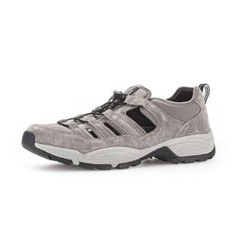 Sneaker Gabor "Sneaker low", Herren, Gr. 44,5, grau, Schuhe Sneaker