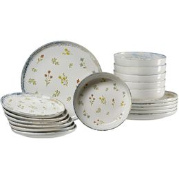 Ritzenhoff & Breker Tafelservice RITZENHOFF & BREKER "Viola", bunt, 18, Steinzeug, Geschirr-Sets, Tafelservice