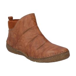 Stiefelette Josef Seibel "Fergey 53, orange", Damen, Gr. 36, orange, Obermaterial: 100% Rindsleder Leather cow., Schuhe Stiefelette