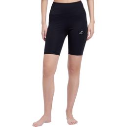 Shorts Energetics "DA.-TIGHT KURZ KAYLA 1/2 II W", Damen, Gr. L, N-Gr, schwarz, Obermaterial: 88% Polyester, 12% Elasthan, Hosen Shorts, mit DRY PLUS Technologie, atmungsaktiv, schnelltrocknend