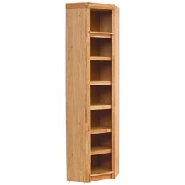 Eckregal OTTO HOME "Soeren mit Eiche-Elementen, Regal H&ouml;he 220 cm, FSC-zertifiziert", braun (eiche), H:220cm, Regale, Eckregal, passend f&uuml;r Regale Soeren mit einer Tiefe von 29 cm