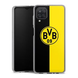 DeinDesign Galaxy A12 Handy Silikon H&uuml;lle Case transparent Handyh&uuml;lle Coat Of Arms Borussia Dortmund Bvb Silikon Case