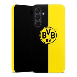 DeinDesign Galaxy A55 5G Handy Premium Case Smartphone Handyh&uuml;lle Schutzh&uuml;lle matt Borussia Dortmund Bvb Coat Of Arms Premium Case
