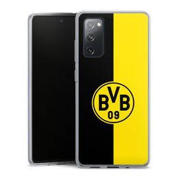 DeinDesign Galaxy S20 FE 5G Handy Silikon H&uuml;lle Case transparent Handyh&uuml;lle Coat Of Arms Borussia Dortmund Bvb Silikon Case
