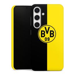 DeinDesign Galaxy S24 Handy Premium Case Smartphone Handyh&uuml;lle Schutzh&uuml;lle matt Borussia Dortmund Bvb Coat Of Arms Premium Case